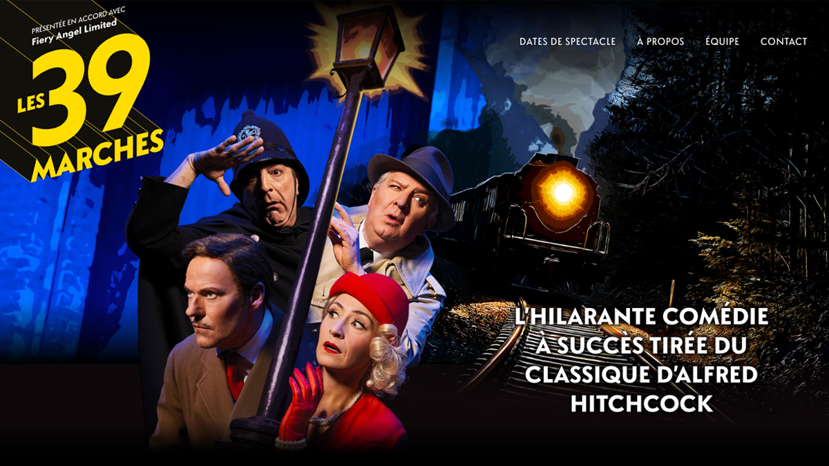 Dates de spectacle - Les 39 marches